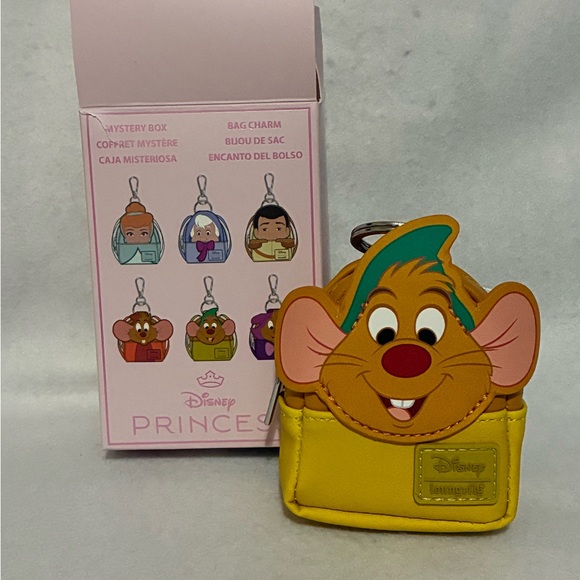 Loungefly | Bags | Disneys Cinderella Gus Micro Loungefly Bag Charm ...